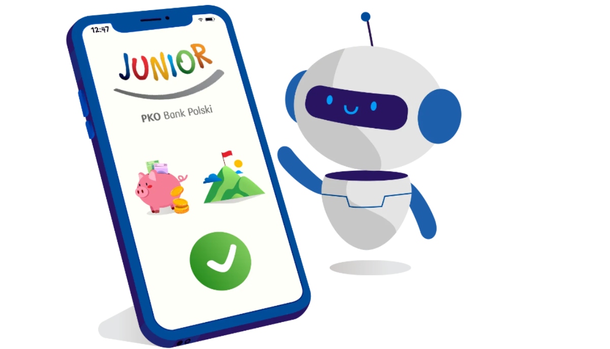 Aplikacja PKO Junior. Dostępna jest nowa wersja