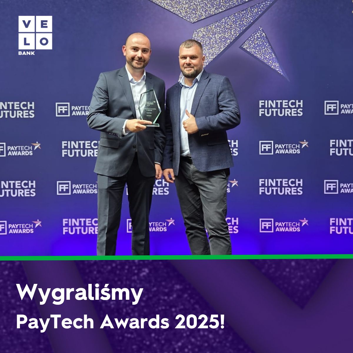 PayTech Awards 2025. Nagroda dla VeloBanku